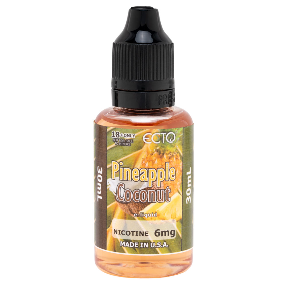 Pineapple Coconut E-Liquid - 30mL, ecto liquid